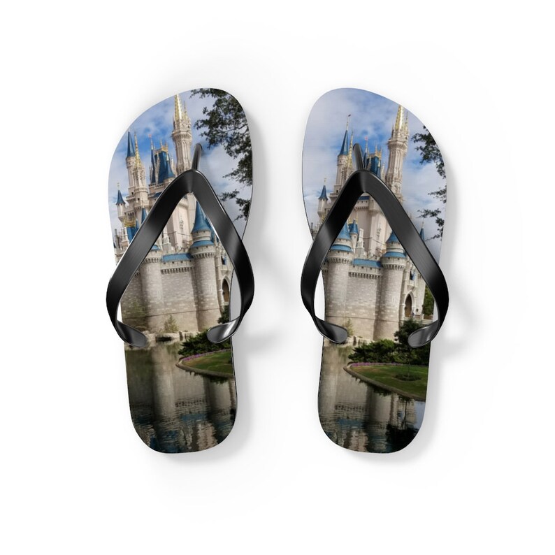 Cinderellas Castle Flip Flops, Castle, Magic Kingdom, Shoes, Sandals ...