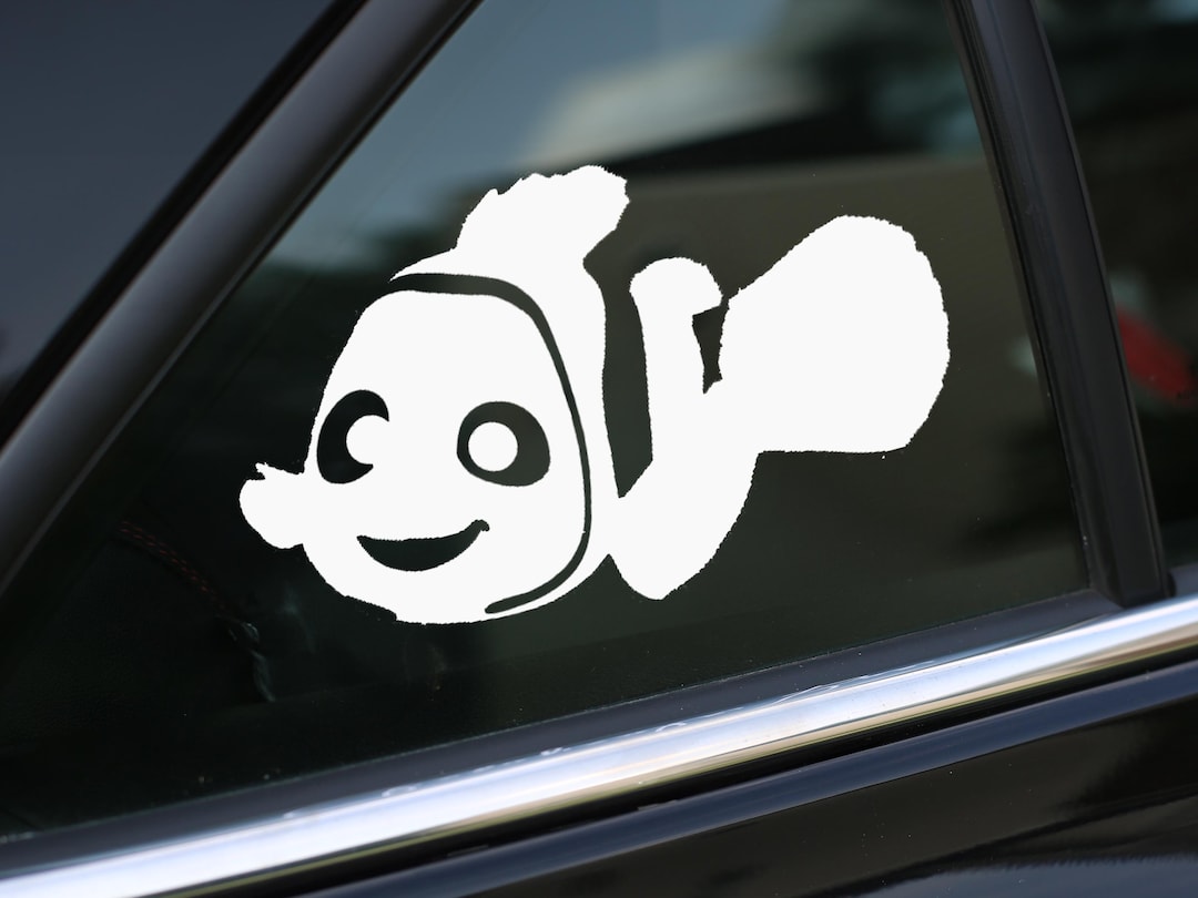 Nemo Decal, Finding Nemo Decal, Car Decal, Wall Decal, Laptop Stickers ...