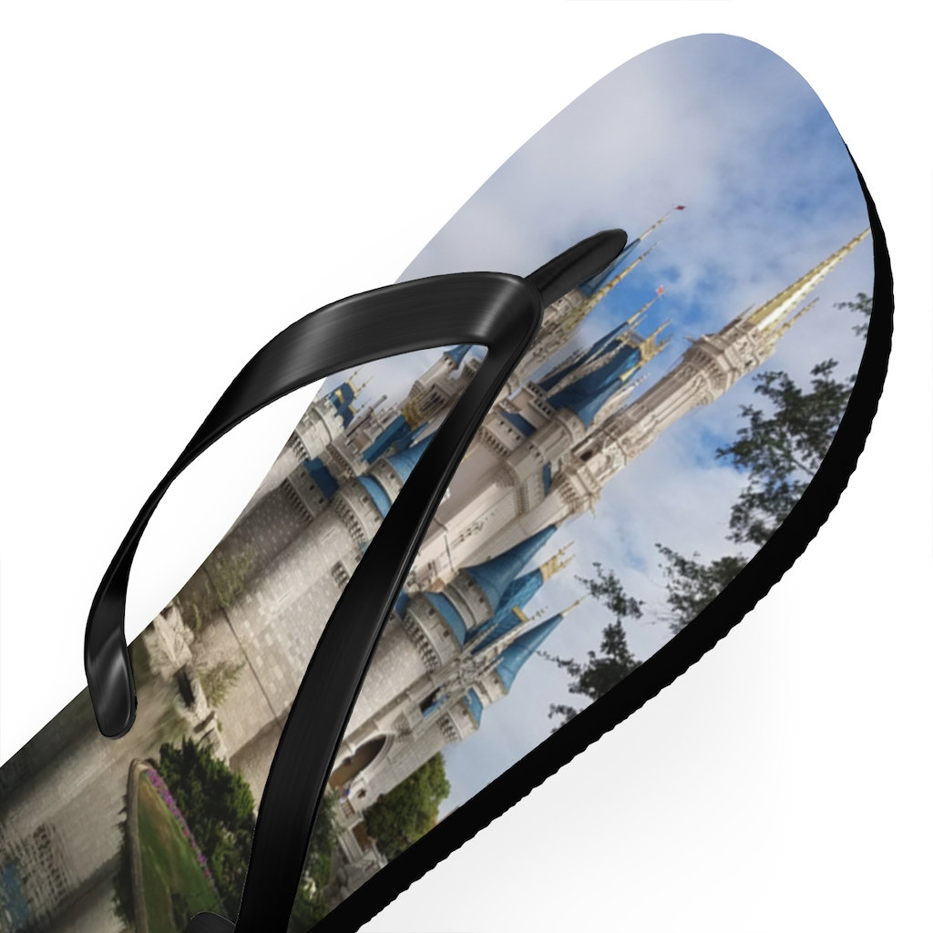 Cinderellas Castle Flip Flops, Castle, Magic Kingdom, Shoes, Sandals ...