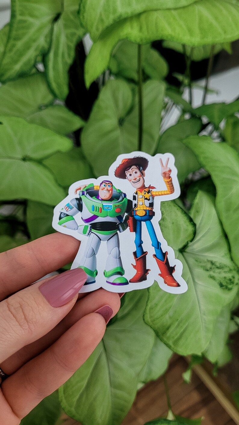 Toy Story Sticker, Buzz, Woody, Sticker, Gift, Stickers, Laptop ...