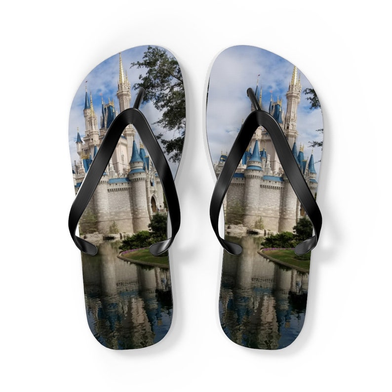 Cinderellas Castle Flip Flops, Castle, Magic Kingdom, Shoes, Sandals ...