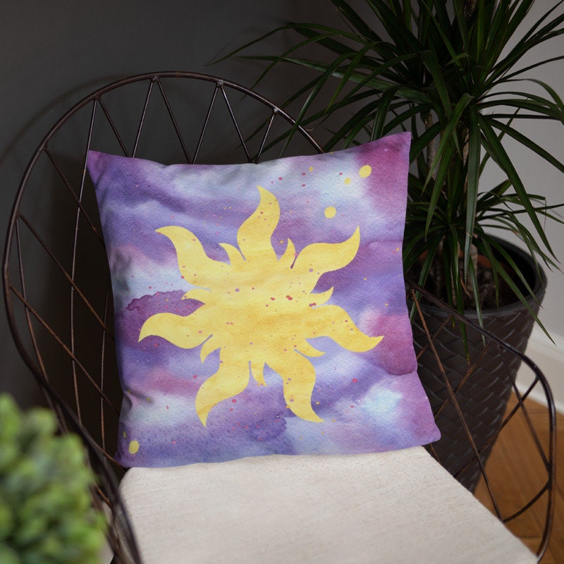 Tangled Pillow, Throw Pillow, Decor, Pillow, Gifts, Couch Pillow ...