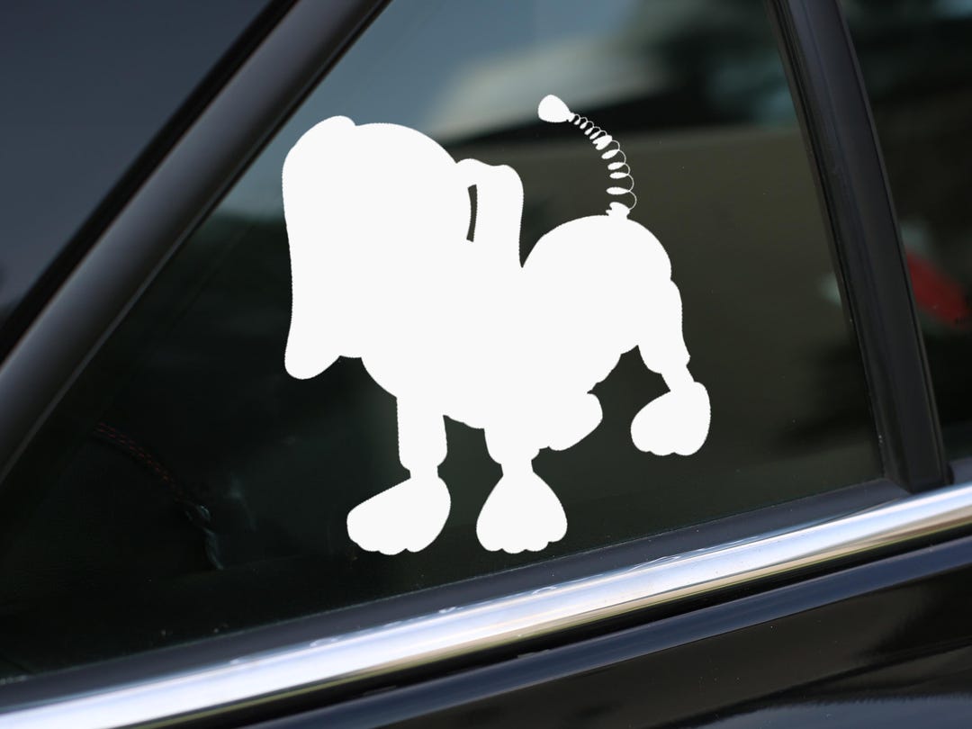 Slinky Dog Decal, Toy Story Decal, Car Decal, Wall Decal, Laptop ...