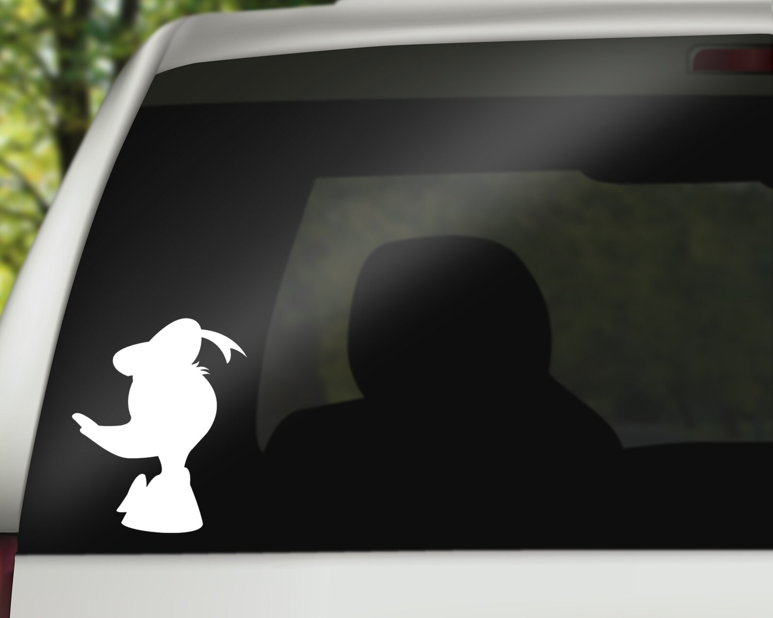 Donald Duck Decal, Fab Five Decal, Car Decal, Wall Decal, Laptop ...