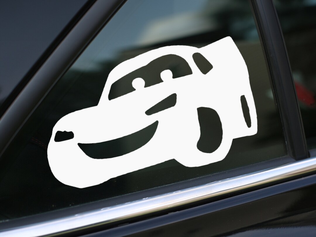 Lightning Mcqueen Decal, Cars Decal, Car Decal, Wall Decal, Laptop ...