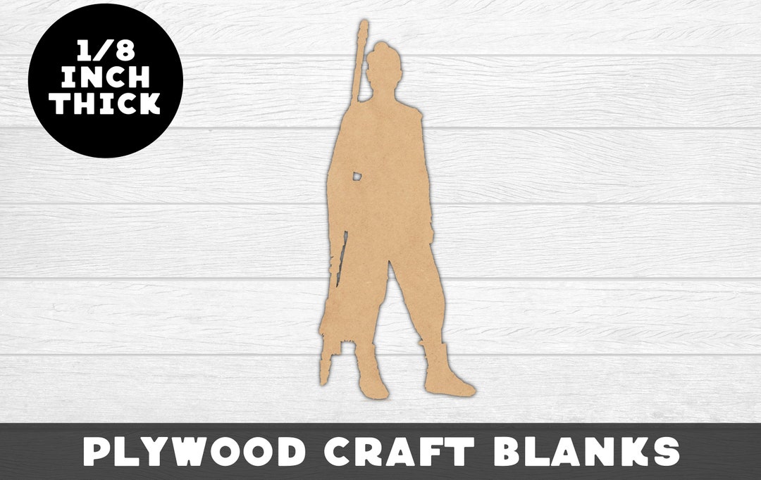 Rey Wood Shape, Star Wars, Unfinished Wood, Craft Wood, Wood Cutout ...