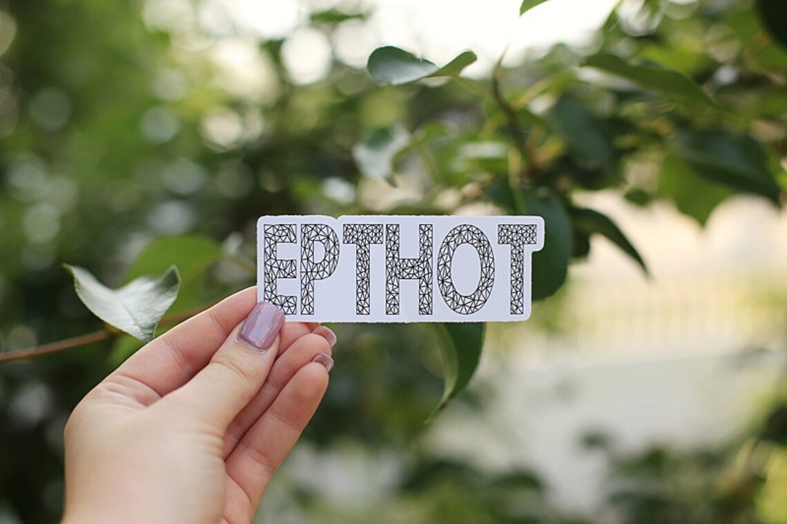 Epthot Sticker Adult Epcot Sticker Spaceship Earth Gift | Etsy