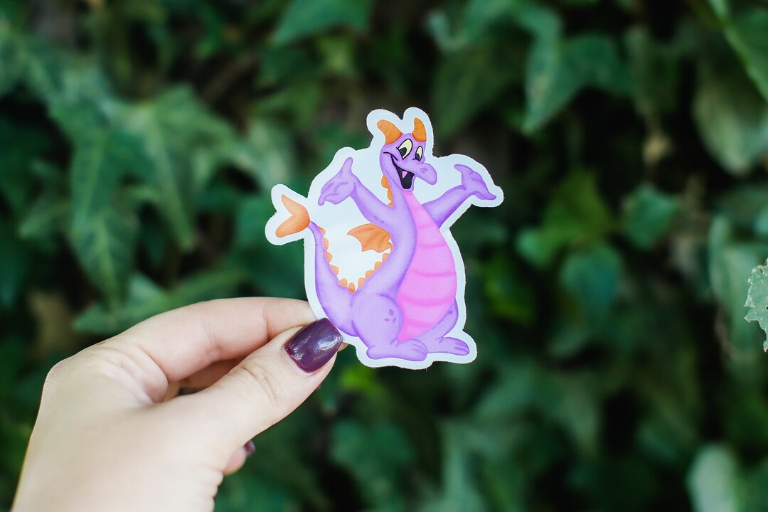 Figment Sticker, Journey Into Imagination Sticker, Epcot Sticker, Gift ...