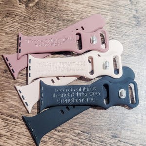 Custom Fitbit Watchband, Custom Watch Band, Gifts, Customizeable, Gift ...