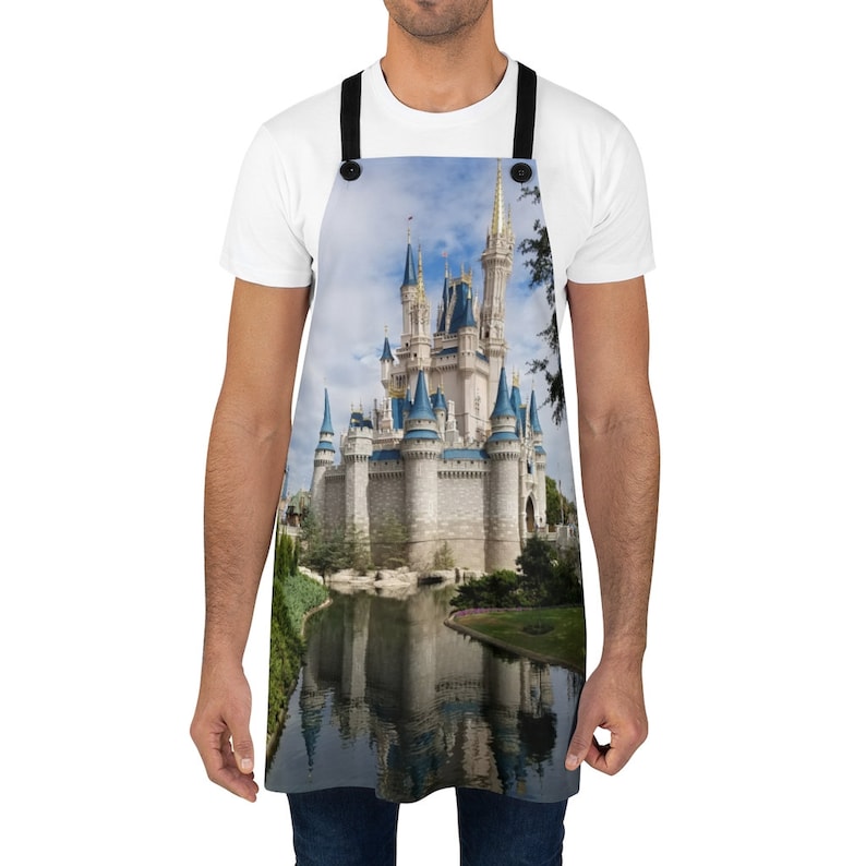 Castle Apron, Apron, Kitchen, Decor, Gift for Her, Cooking, Kitchen ...