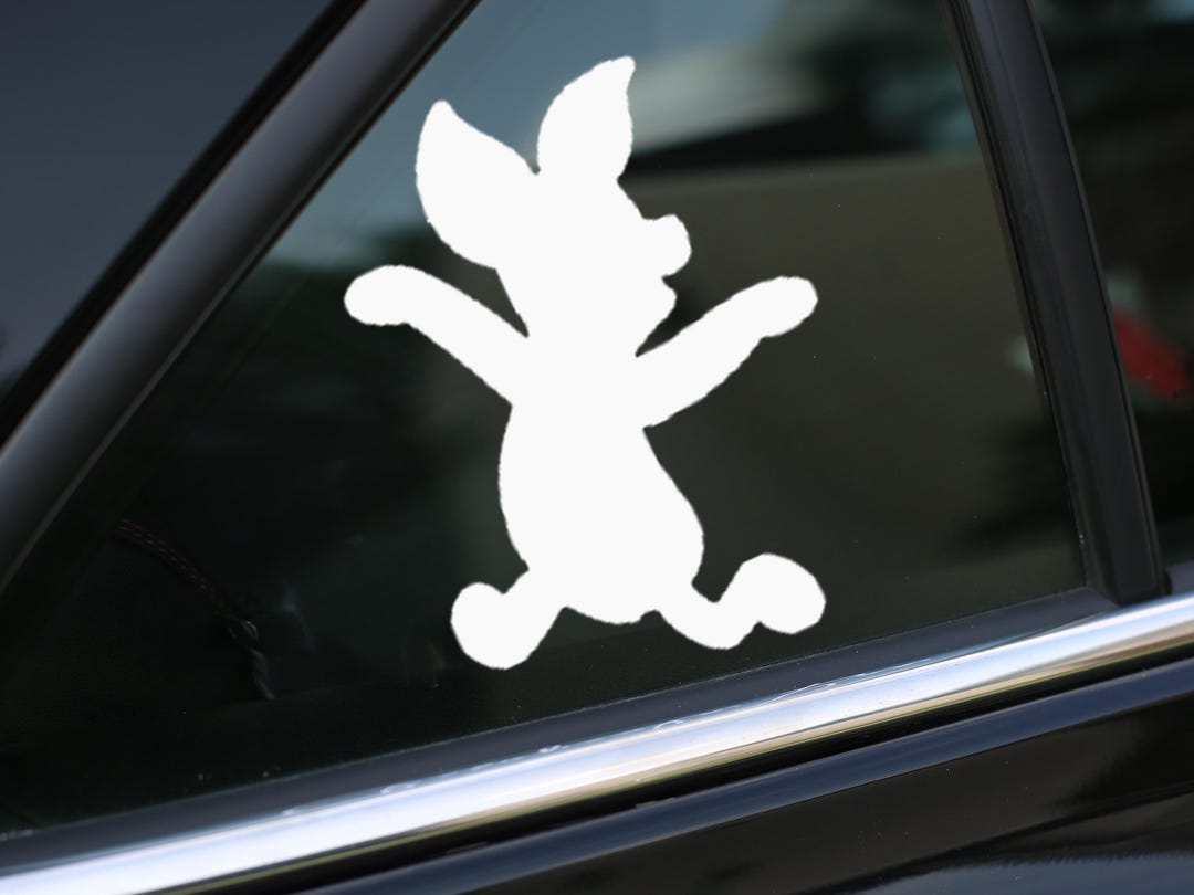 Piglet Decal, Winnie the Pooh Decal, Car Decal, Wall Decal, Laptop ...