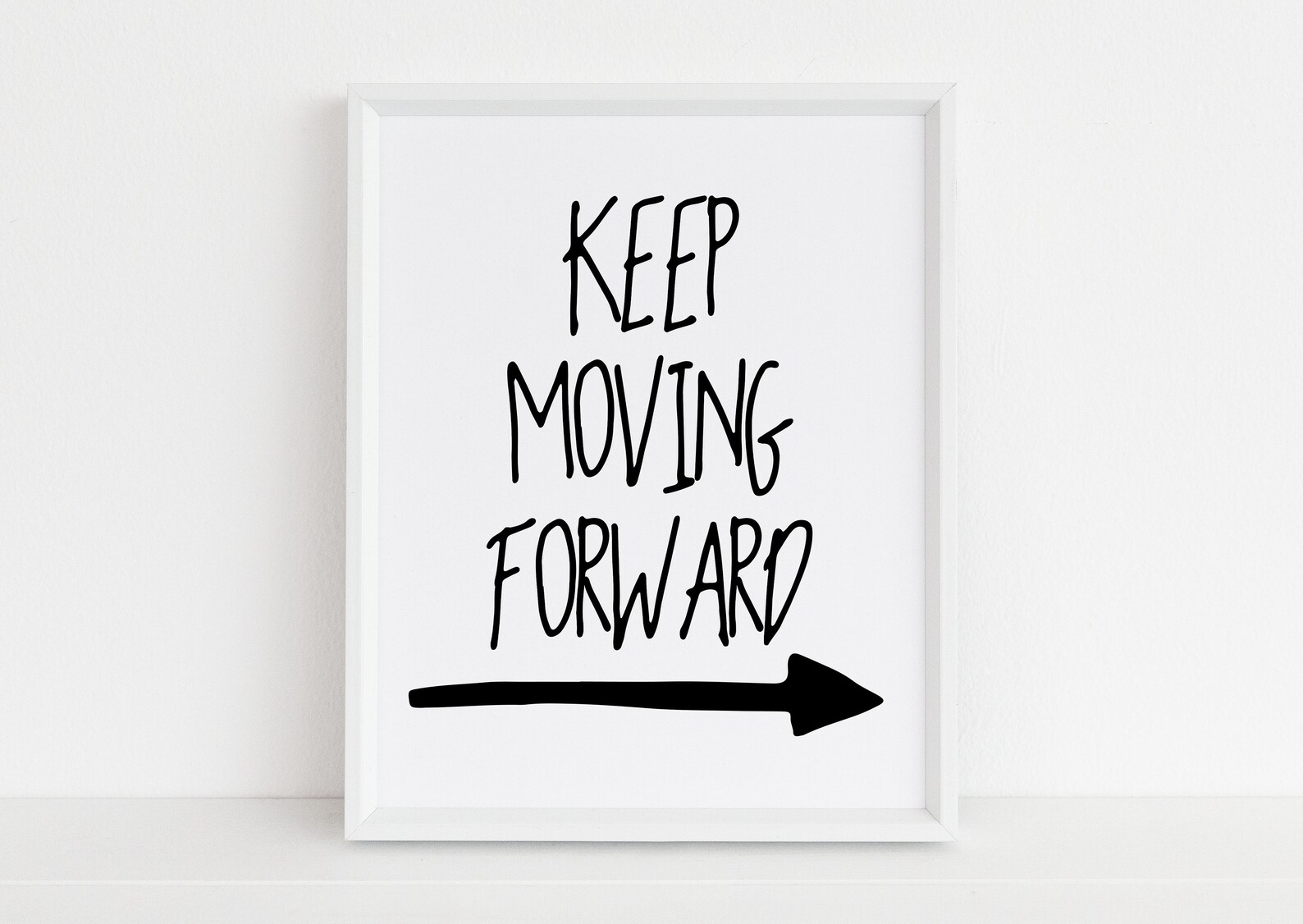Keep Moving Forward Wall Art You Can Do It Decor Wall Art - Etsy