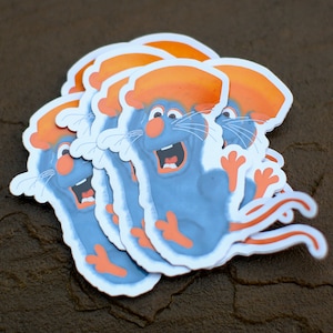 Ratatouille Sticker, Sticker, Remy Sticker, Gift, Stickers, Laptop ...