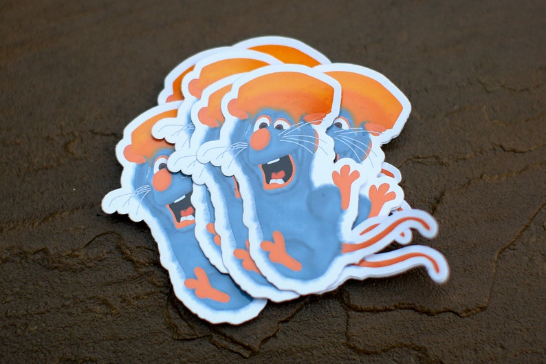 Ratatouille Sticker Sticker Remy Sticker Gift Stickers - Etsy