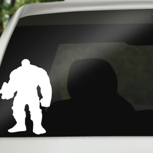 Hulk Decal, Marvel Decal, Avengers Decal for Car, Wall Decal, Laptop ...