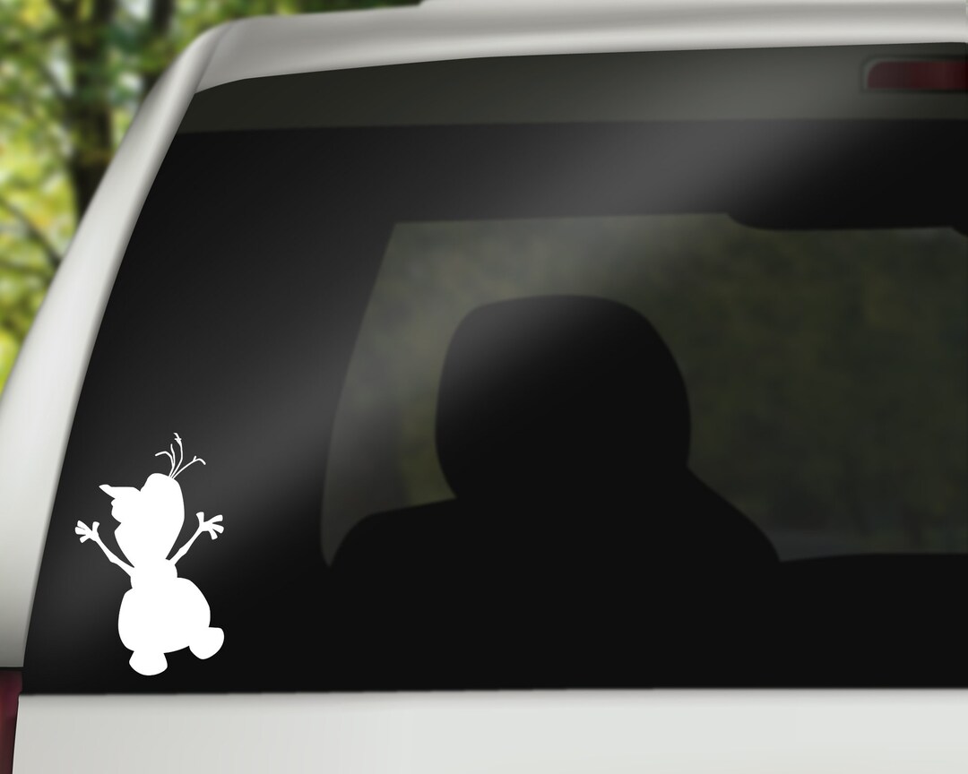 Olaf Decal, Frozen Decal, Car Decal, Wall Decal, Laptop Stickers, Vinyl ...