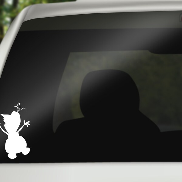 Olaf Decal - Etsy