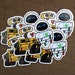 Walle and Eve Sticker Sticker Walle Sticker Gift Stickers - Etsy