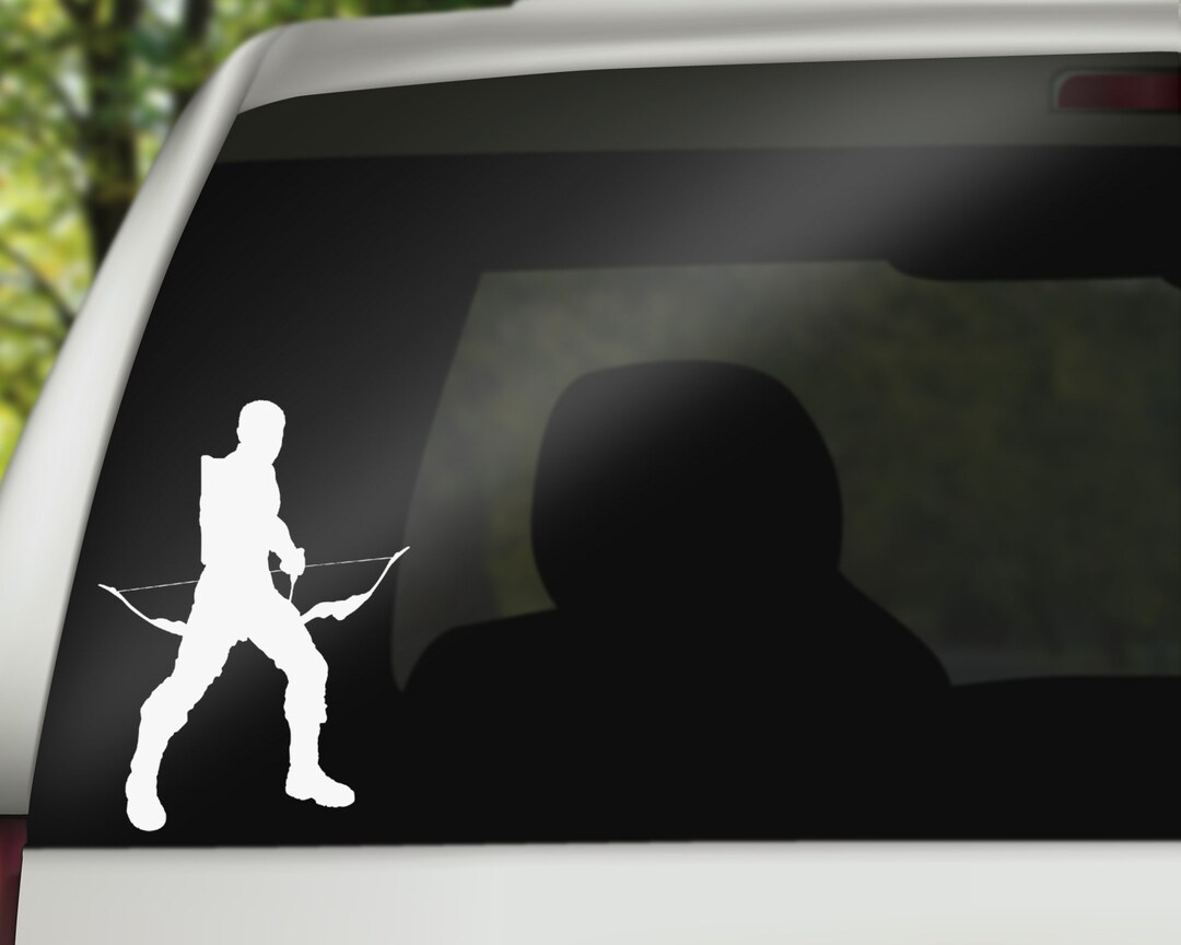 Hawkeye Decal, Marvel Decal, Avengers Decal for Car, Wall Decal, Laptop ...