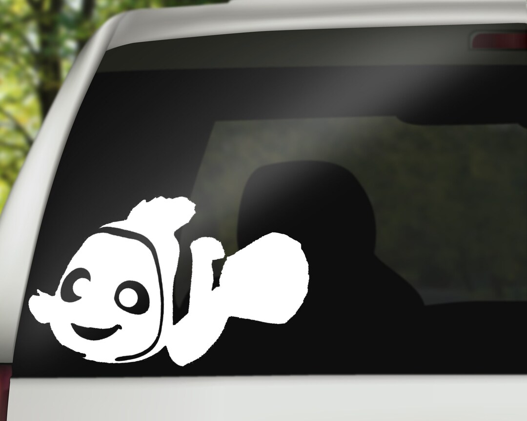 Nemo Decal, Finding Nemo Decal, Car Decal, Wall Decal, Laptop Stickers ...