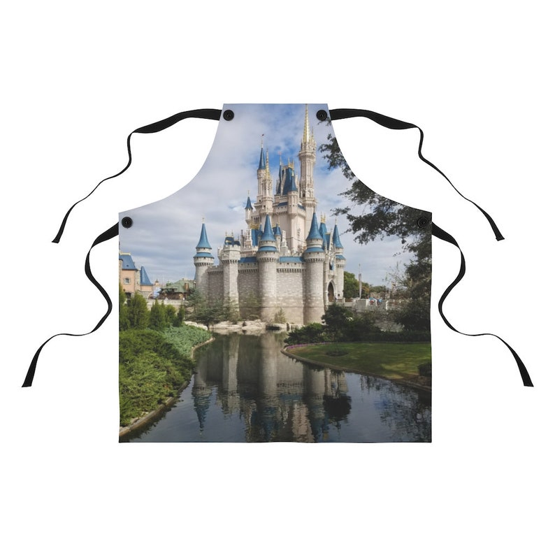 Castle Apron, Apron, Kitchen, Decor, Gift for Her, Cooking, Kitchen ...