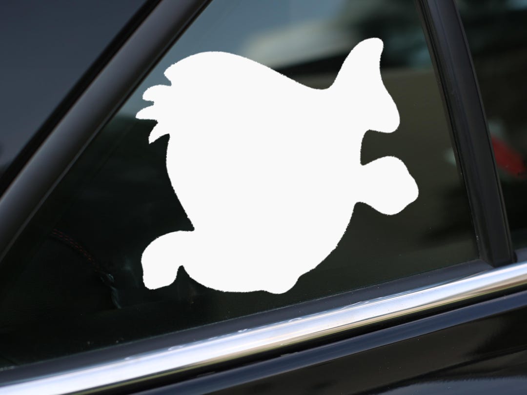 Flounder Decal, Little Mermaid Decal, Car Decal, Wall Decal, Laptop ...