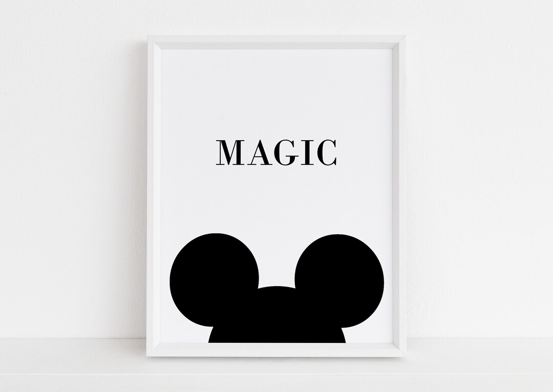 Mouse Magic Wall Art, Decor, Wall Art, Gifts, Home Decor, Print ...