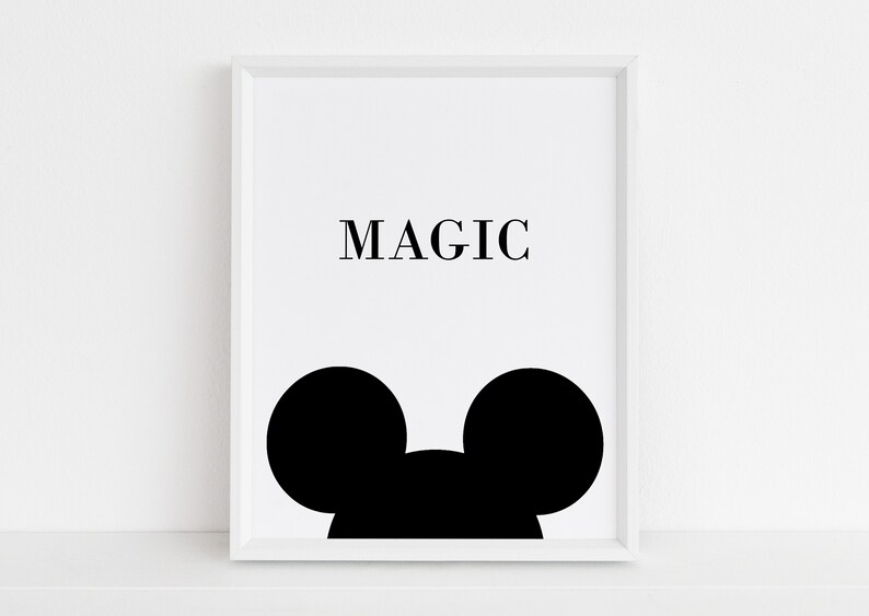 Mouse Magic Wall Art, Decor, Wall Art, Gifts, Home Decor, Print ...
