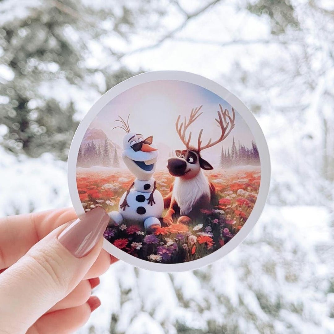 Frozen Sticker, Olaf Sticker, Sven Sticker, Gift, Stickers, Laptop ...