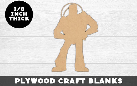 Buzz Wood Shape Toy Story Wood Unfinished Wood Craft Wood - Etsy