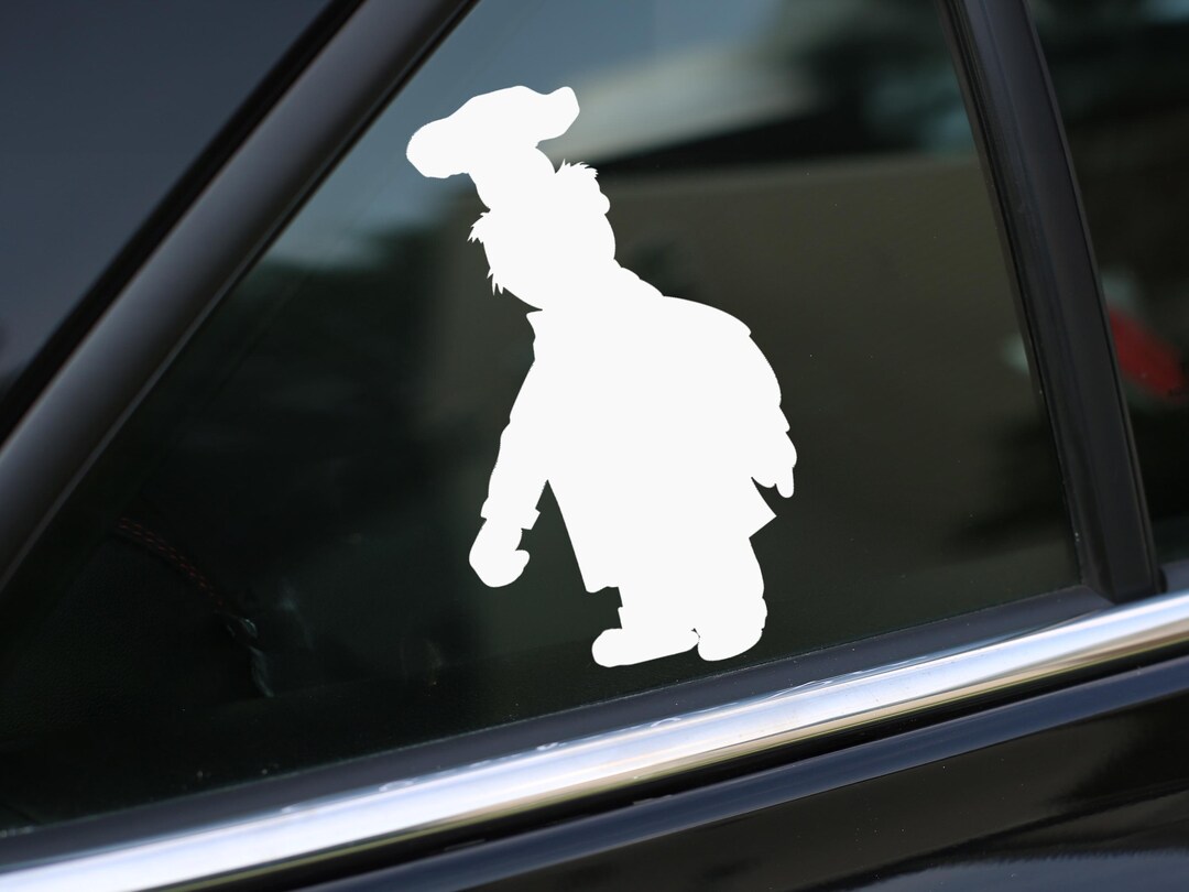 Swedish Chef Decal, Muppets Decal, Car Decal, Wall Decal, Laptop ...
