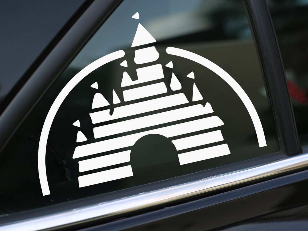 Castle Decal, Car Decal, Wall Decal, Laptop Stickers, Vinyl Decal ...
