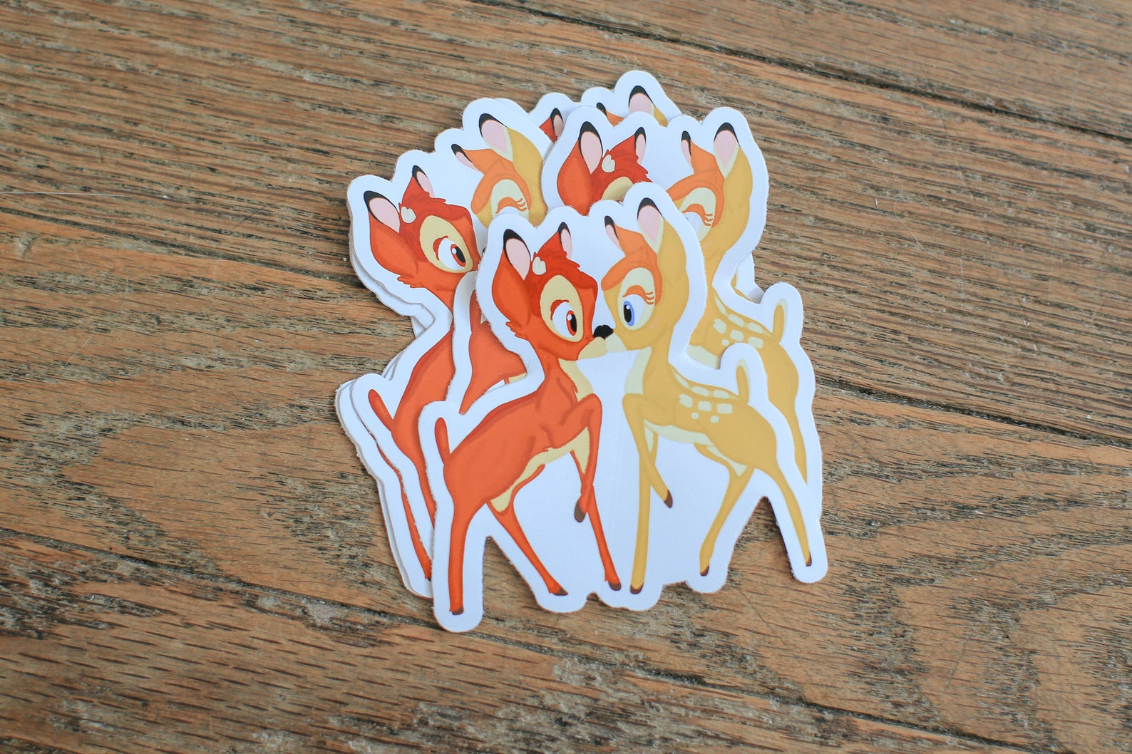 Bambi Sticker, Sticker, Bambi and Feline Sticker, Gift, Stickers ...