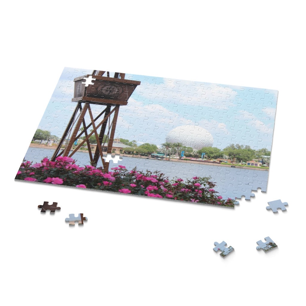 Epcot Puzzle, Spaceship Earth Puzzle, Things to Do, at Home, Gift for ...