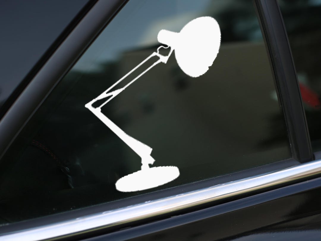 Luxo Lamp Decal, Pixar Sticker for Car, Wall Decal, Laptop Stickers ...