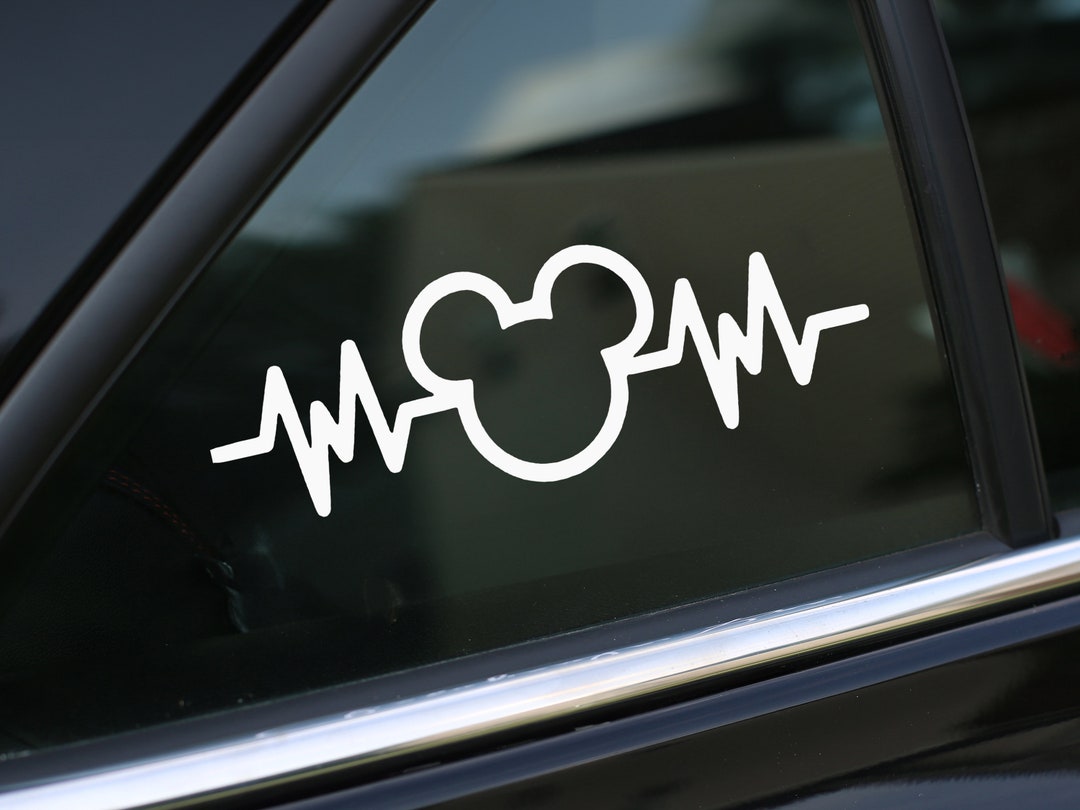 Mouse Heartbeat Decal Decal, Car Decal, Wall Decal, Laptop Stickers ...