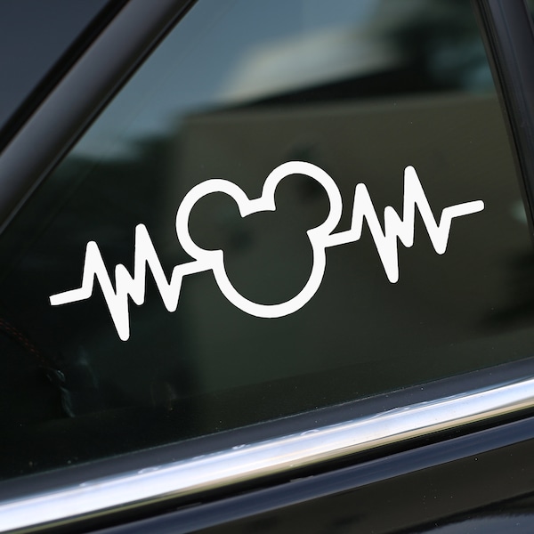 Heartbeat Decal - Etsy