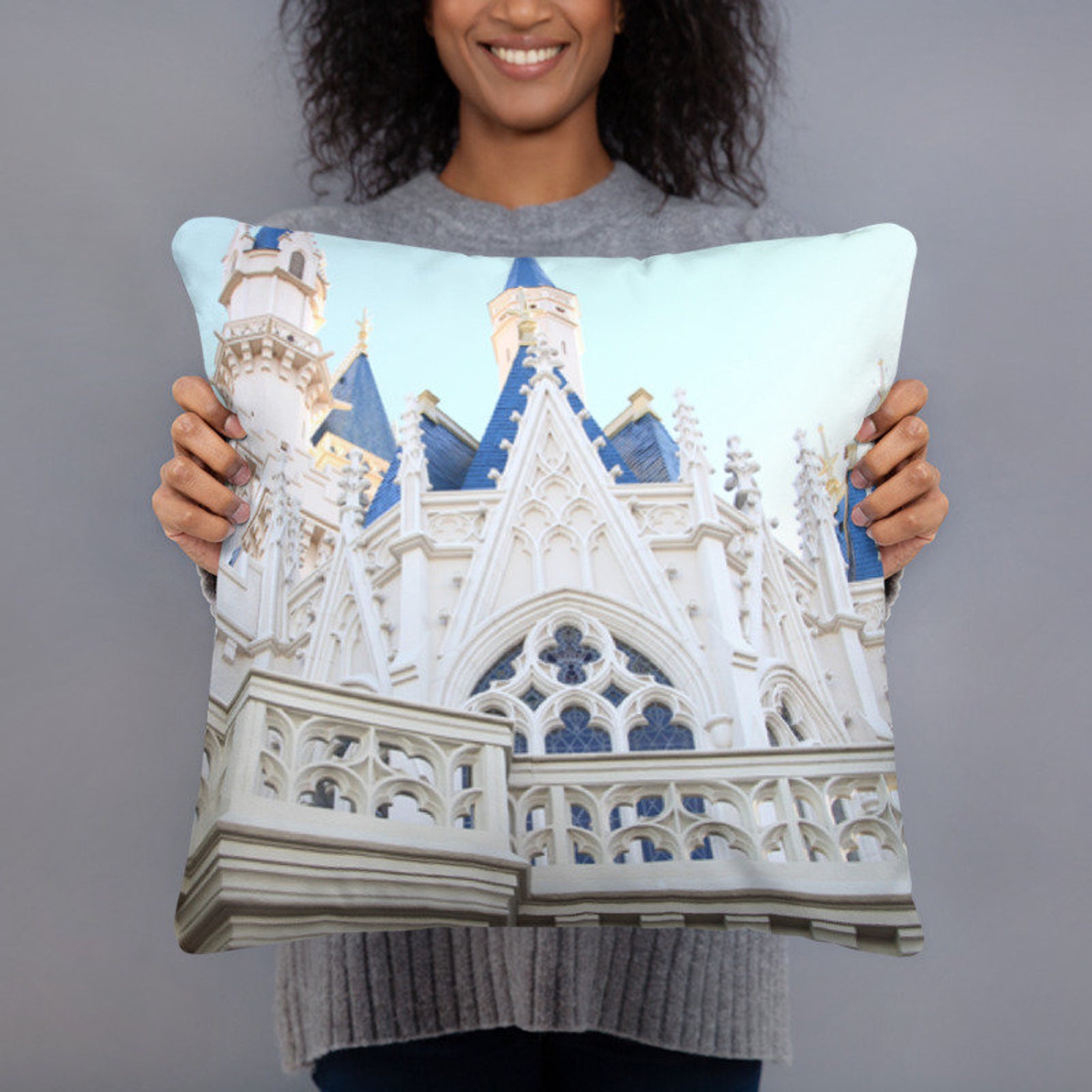 Magic Kingdom Pillow, Cinderella's Castle, Throw Pillow, Decor, Pillow ...