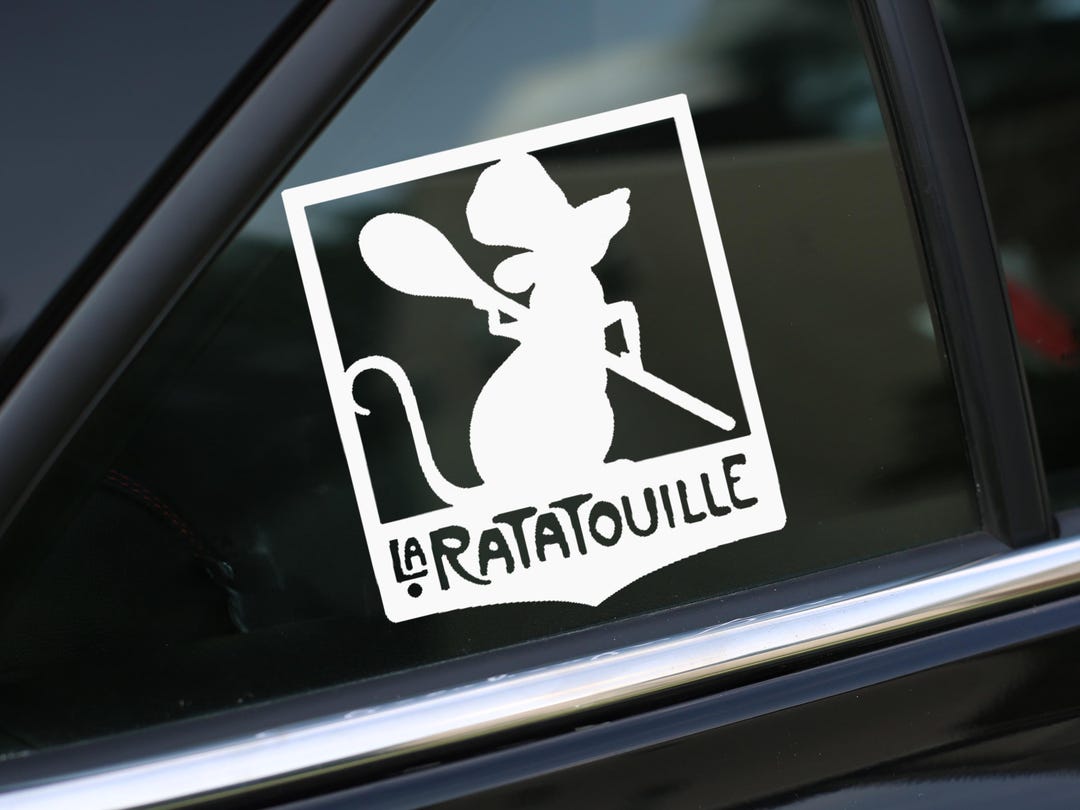 Ratatouille Decal, Remy Decal, Car Decal, Wall Decal, Laptop Stickers ...