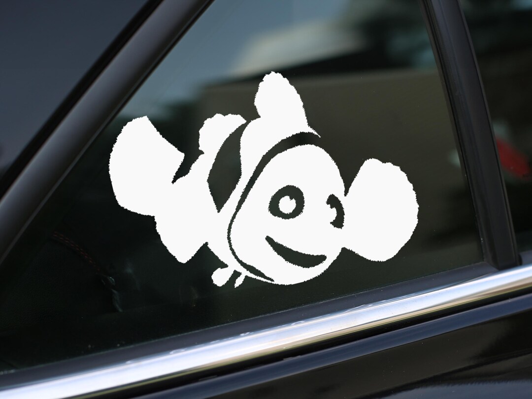 Marlin Decal, Finding Nemo Decal, Car Decal, Wall Decal, Laptop ...