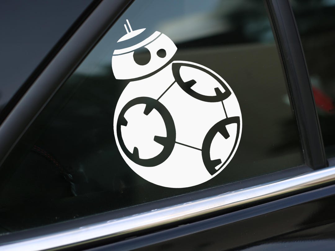 BB8 Decal, Star Wars Decal, Car Decal, Wall Decal, Laptop Stickers ...