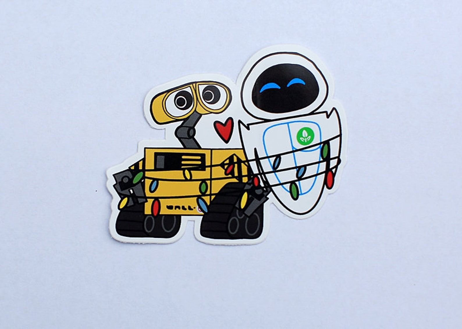 Walle and Eve Sticker Sticker Walle Sticker Gift Stickers | Etsy