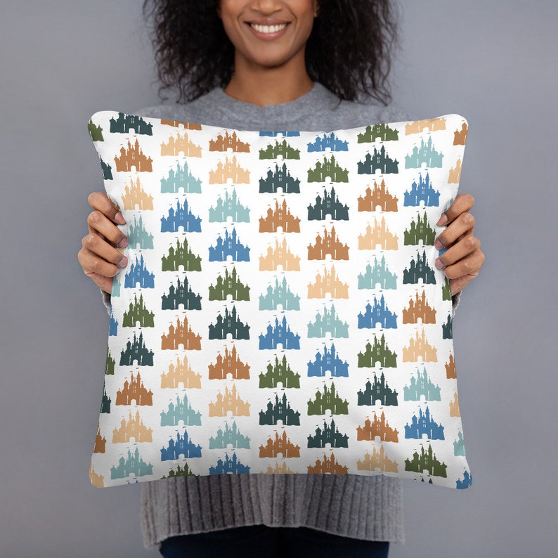 Castle Pillow, Throw Pillow, Decor, Pillow, Gifts, Couch Pillow, Pillow ...