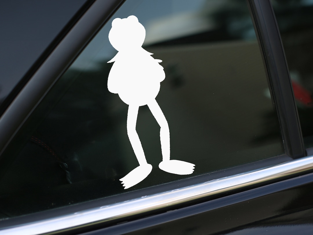 Kermit Decal, Muppets Decal, Car Decal, Wall Decal, Laptop Stickers ...
