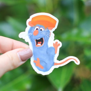 Ratatouille Sticker, Sticker, Remy Sticker, Gift, Stickers, Laptop ...