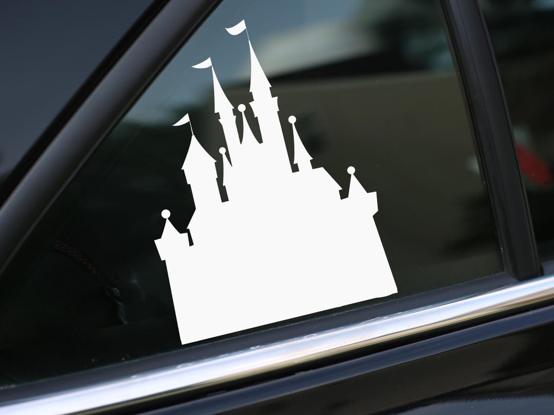 Castle Decal, Castle Decal, Car Decal, Wall Decal, Laptop Stickers ...