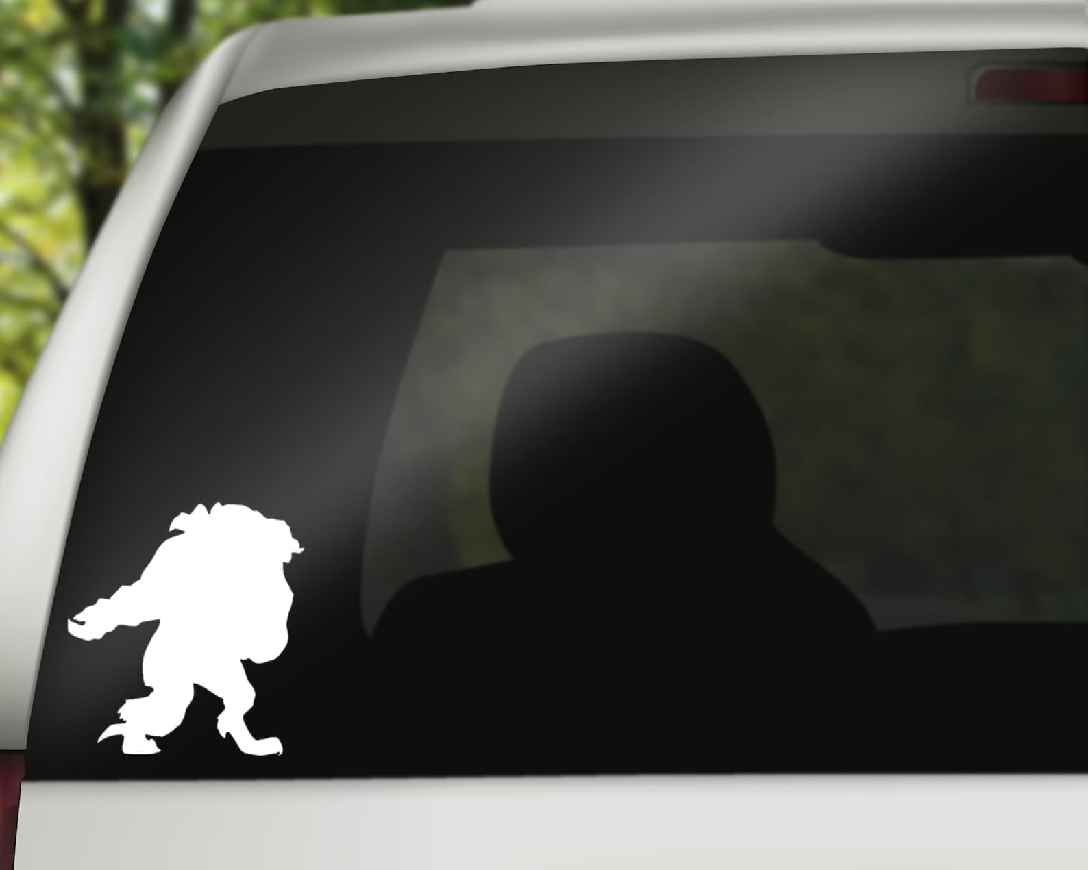 Beast Decal, Beauty and the Beast Decal, Car Decal, Wall Decal, Laptop ...