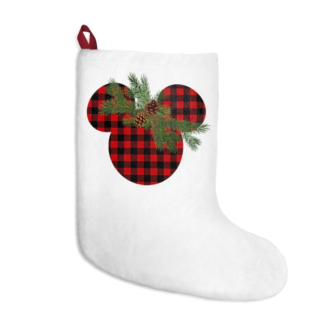 Rustic Mouse Christmas Stocking, Stocking, Holiday Sock, Mantle ...