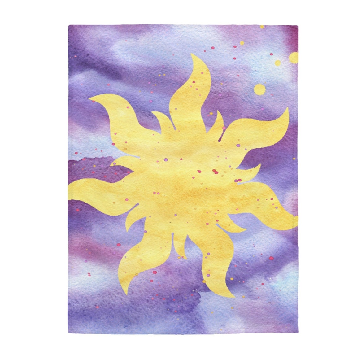 Tangled Blanket Tangled Sun Blanket Throw Blanket Home - Etsy