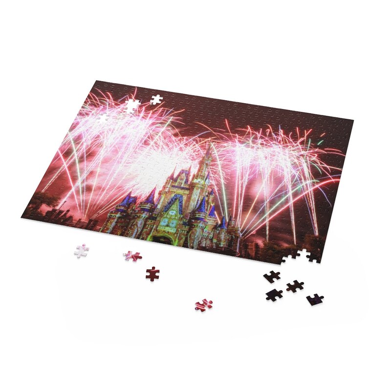 Happily Ever After Puzzle, Castle Puzzle, Magic Kingdom Puzzle, Things ...
